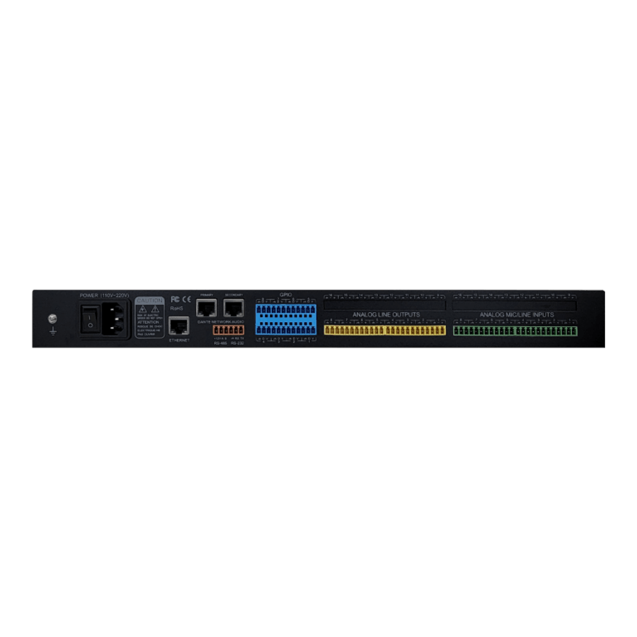 Aurora DTX-88D 8x8 Dante DSP with 8x8 analog in and out – After Hours ...